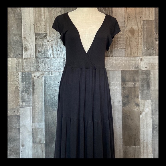 See You Monday | Dresses | See You Monday Faux Wrap Maxi Dress Medium V ...